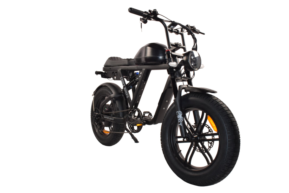 E-Bikes | Goat Power Bikes | 2,600W Peak Motor | 50MPH